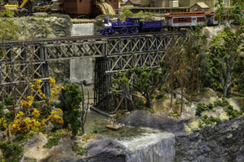 The Grand Strand Western Railroad layout - Trains