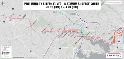 Maryland to choose light rail for Baltimore Red Line project, governor ...