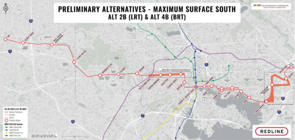 Maryland to choose light rail for Baltimore Red Line project, governor ...