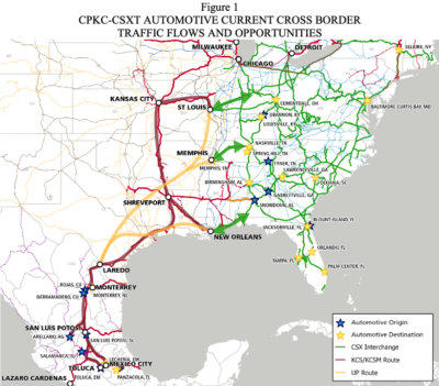CPKC and CSX detail their plans to connect their networks via Meridian ...