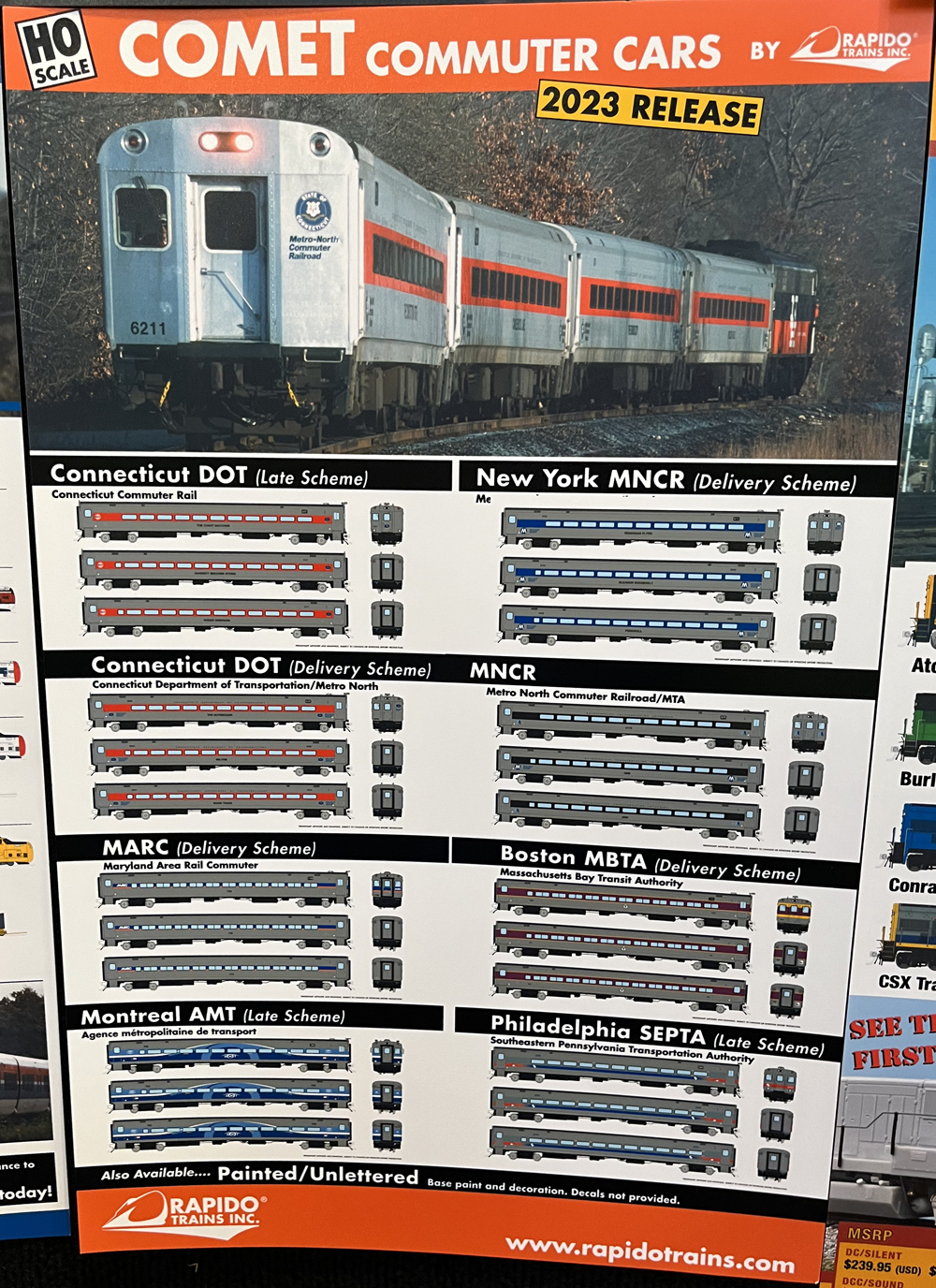 Six new HO models from Rapido Trains - Trains
