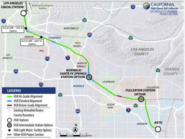 California high speed project looks to change plans for LA-Anaheim ...