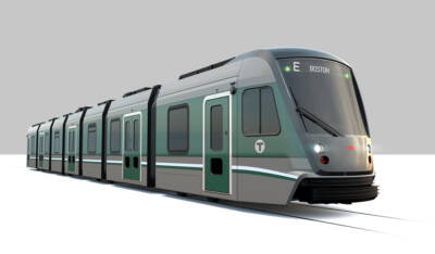 MBTA unveils new look for Green Line equipment - Trains