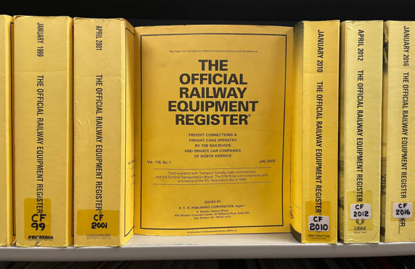 Official Railway Equipment Register: What is it and why do I need one ...