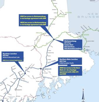 CSX track improvements allow restoration of direct Pan Am-New Brunswick Southern interchange in ...