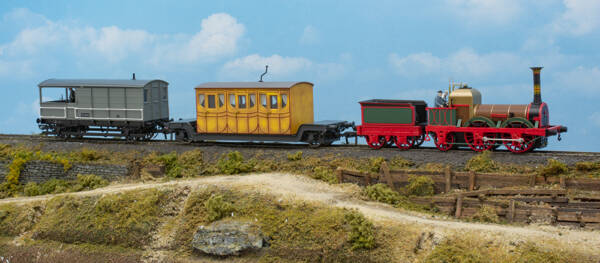 Rapido Trains UK Titfield Thunderbolt deluxe train pack - Trains