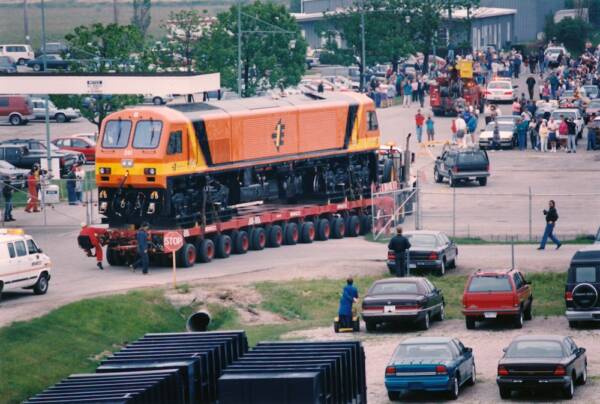 How to fly a locomotive - Trains