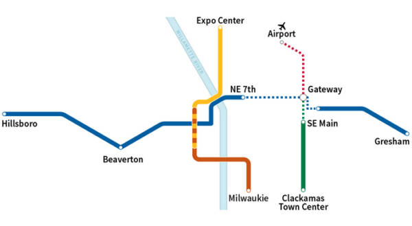 Portland transit agency announces plans for six-week shutdown of major ...