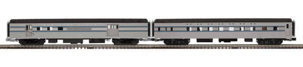 Atlas O Premier streamlined passenger cars - Trains