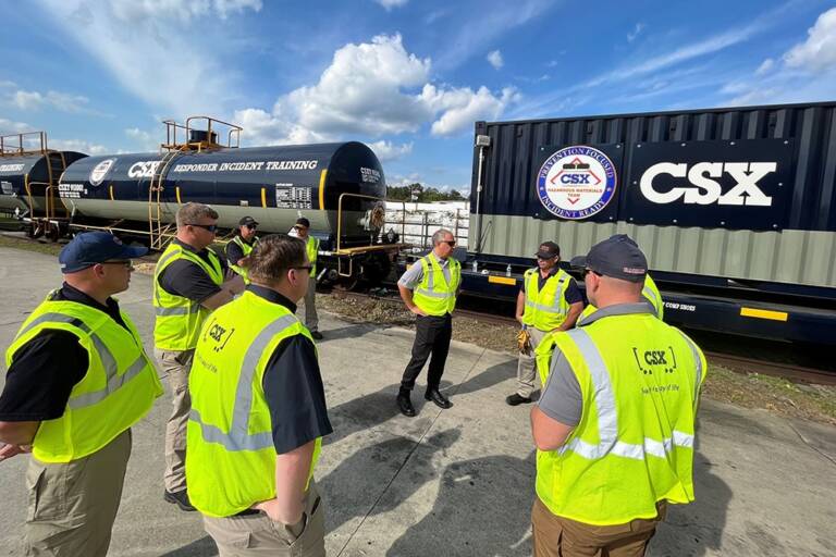 CSX trained more than 6,000 first responders in 2023 - Trains