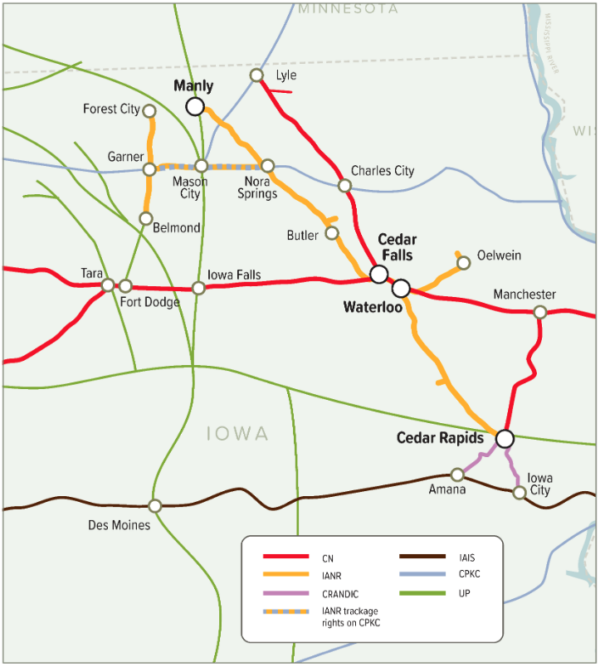 Merger application details CN’s plans for Iowa Northern Railway - Trains