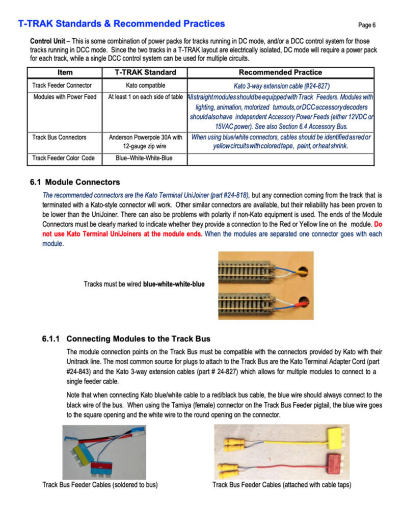 T-TRAK Project Part 4: Wiring for modules - Trains