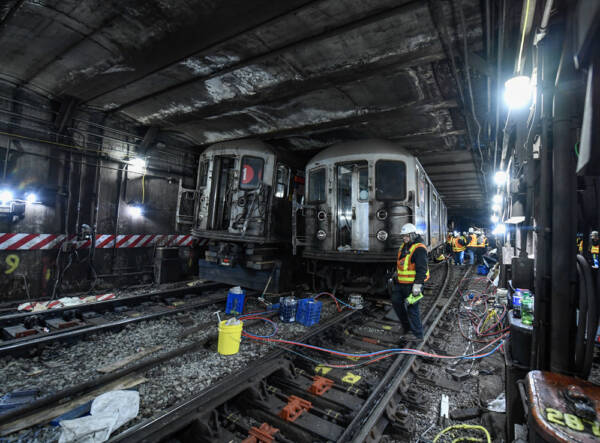 Some New York subway service restored; NTSB investigation begins - Trains