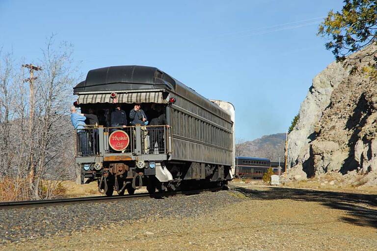 The Virginia City embodies the legacy of Beebe and Clegg - Trains