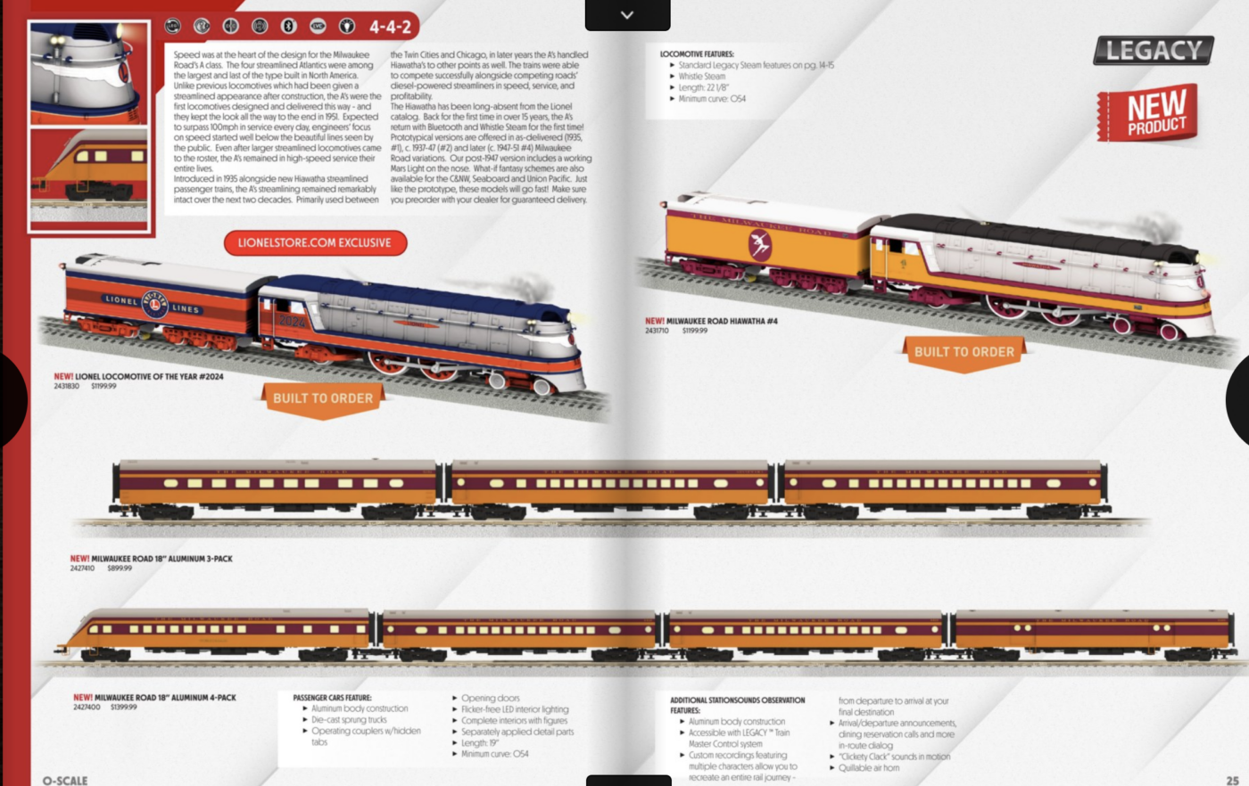 Thoughts on the Lionel 2024 Big Book catalog - Trains