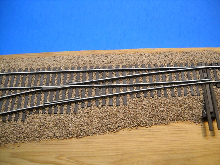 Scratchbuilding a lift-frog turnout - Trains