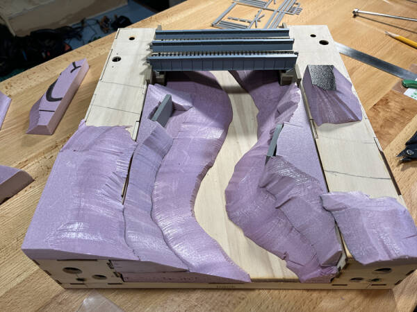 T-TRAK Project Part 5: Beginning Scenery - Trains