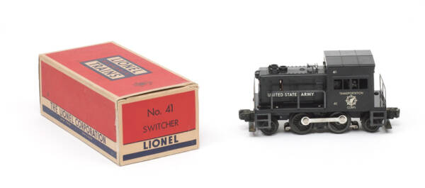 Lionel postwar military switch engines - Trains