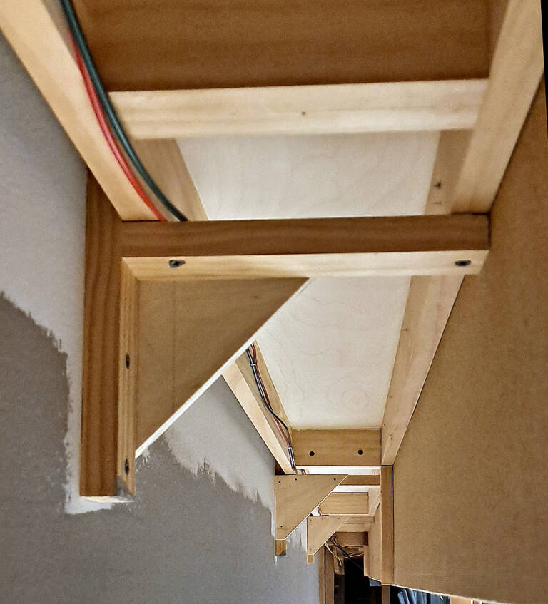 Non-traditional model railroad benchwork - Trains