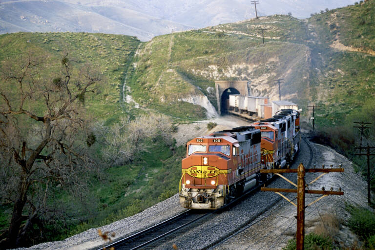 Trackage rights: Same line, two railroads - Trains