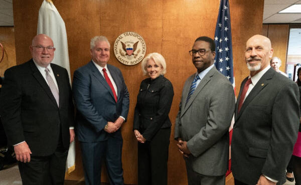 Brown, Inman sworn in as NTSB members - Trains