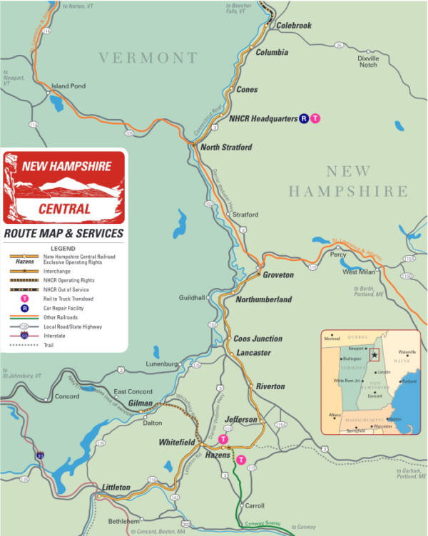 Vermont Rail System to acquire New Hampshire Central - Trains