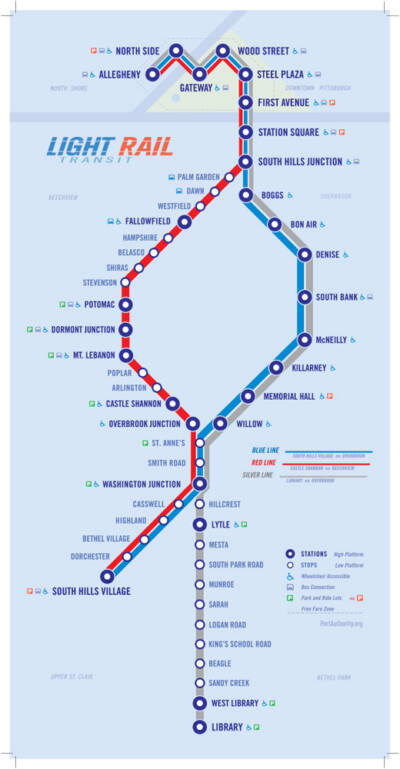 No injuries reported in Pittsburgh light rail derailment - Trains