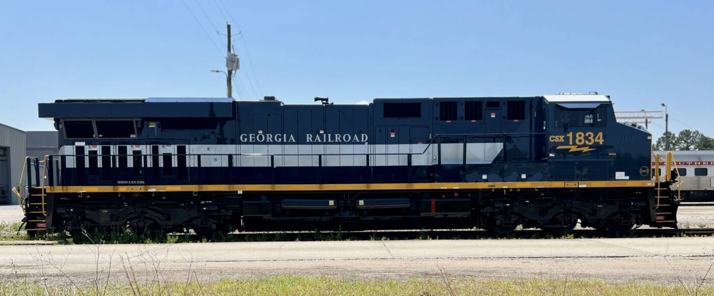 CSX unveils Georgia Railroad heritage locomotive - Trains
