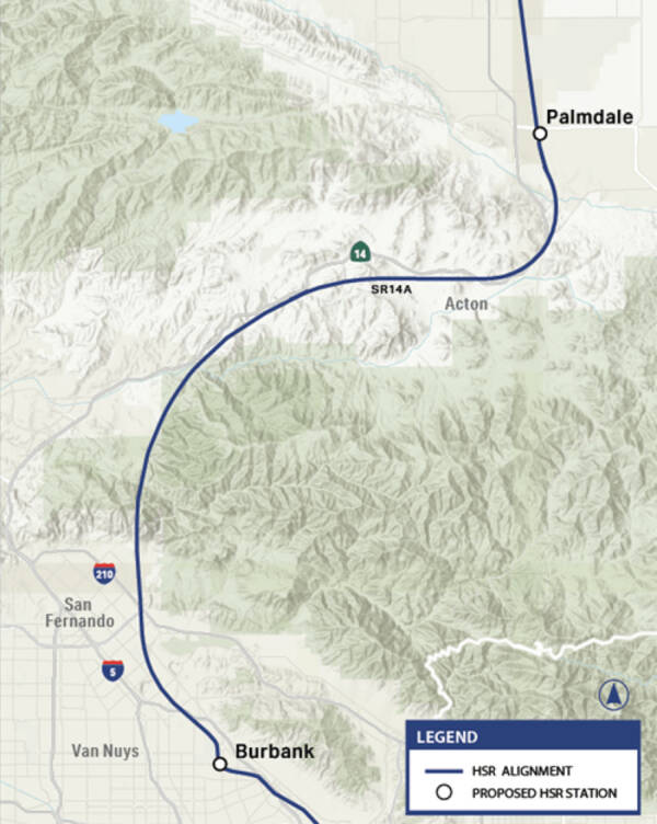 Environmental approval now complete for LA-San Francisco high speed ...