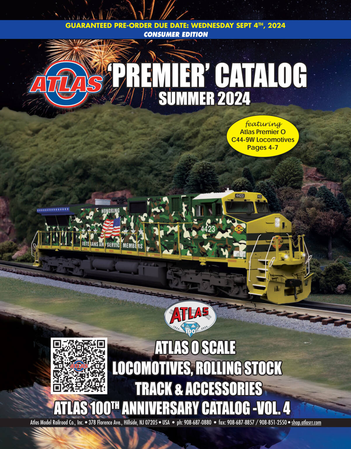 Atlas O Summer 2024 Premier catalog - Trains