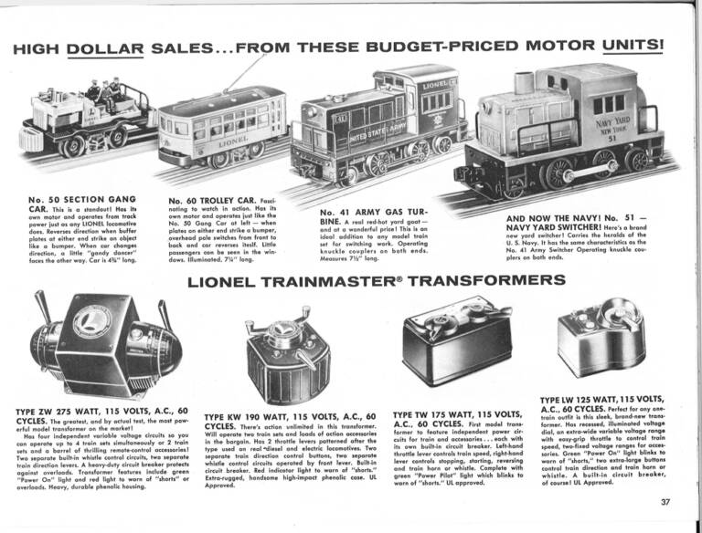 Lionel postwar military switch engines - Trains