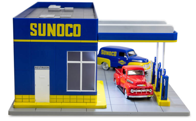 Menards Sunoco Station - Trains
