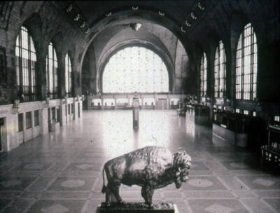 Reflections of Buffalo Central Terminal - Trains