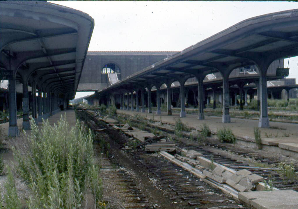 Reflections of Buffalo Central Terminal - Trains