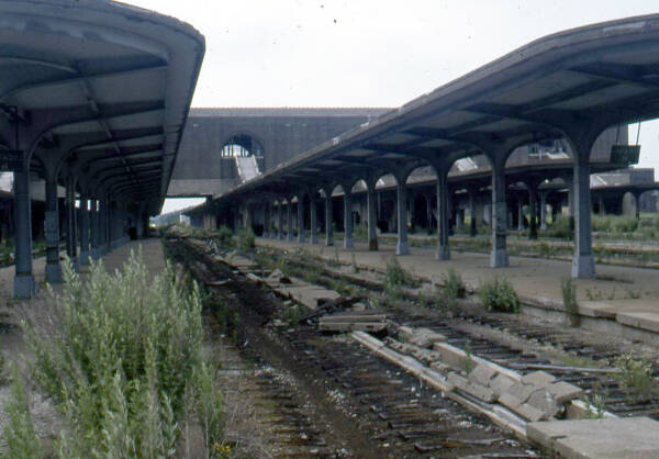 Reflections of Buffalo Central Terminal - Trains