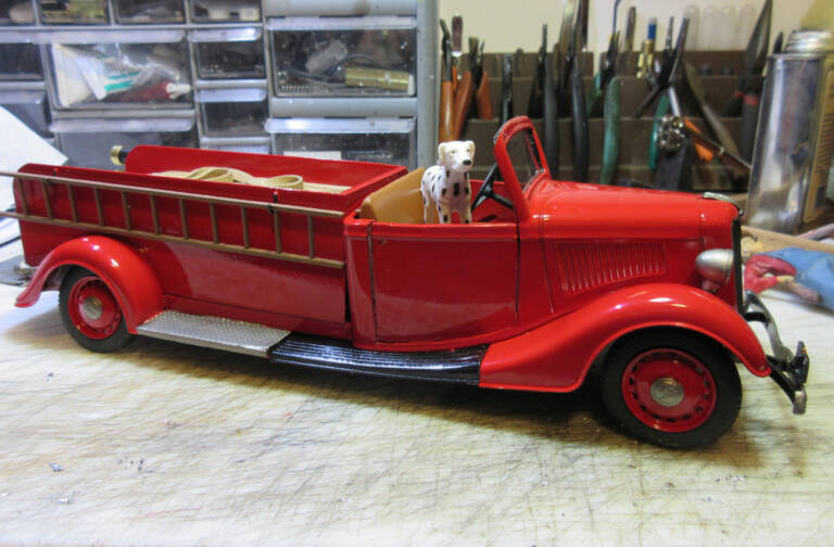 Kitbash a large-scale fire truck - Trains