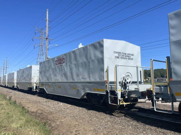 Chicago South Shore & South Bend adds new coil steel cars - Trains