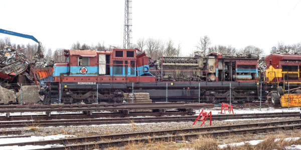 Former UP and Conrail locomotives in Estonia go to scrap - Trains