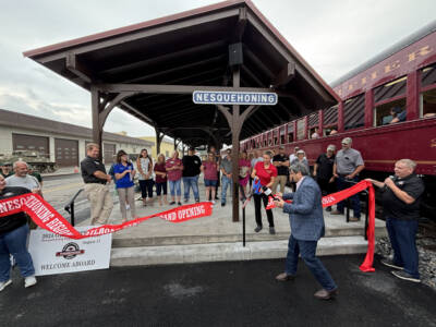News photos: Reading & Northern officially opens Nesquehoning station ...