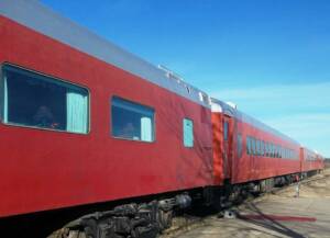 Kansas Belle dinner train cars find temporary home at Abilene & Smoky ...