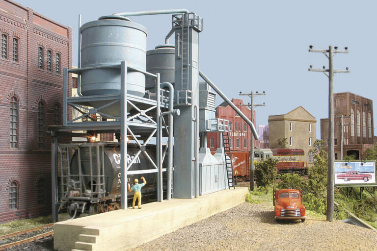 The Agawa Yard layout in HO scale - Trains