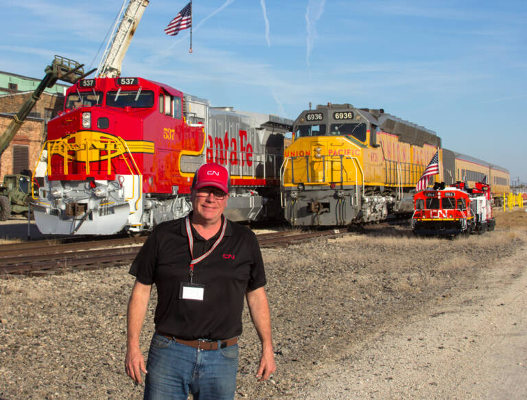 RRHMA debuts repainted Santa Fe GE locomotive - Trains