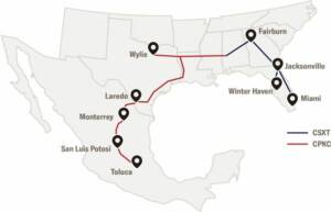 Schneider to launch intermodal service over new CPKC-CSX shortcut - Trains
