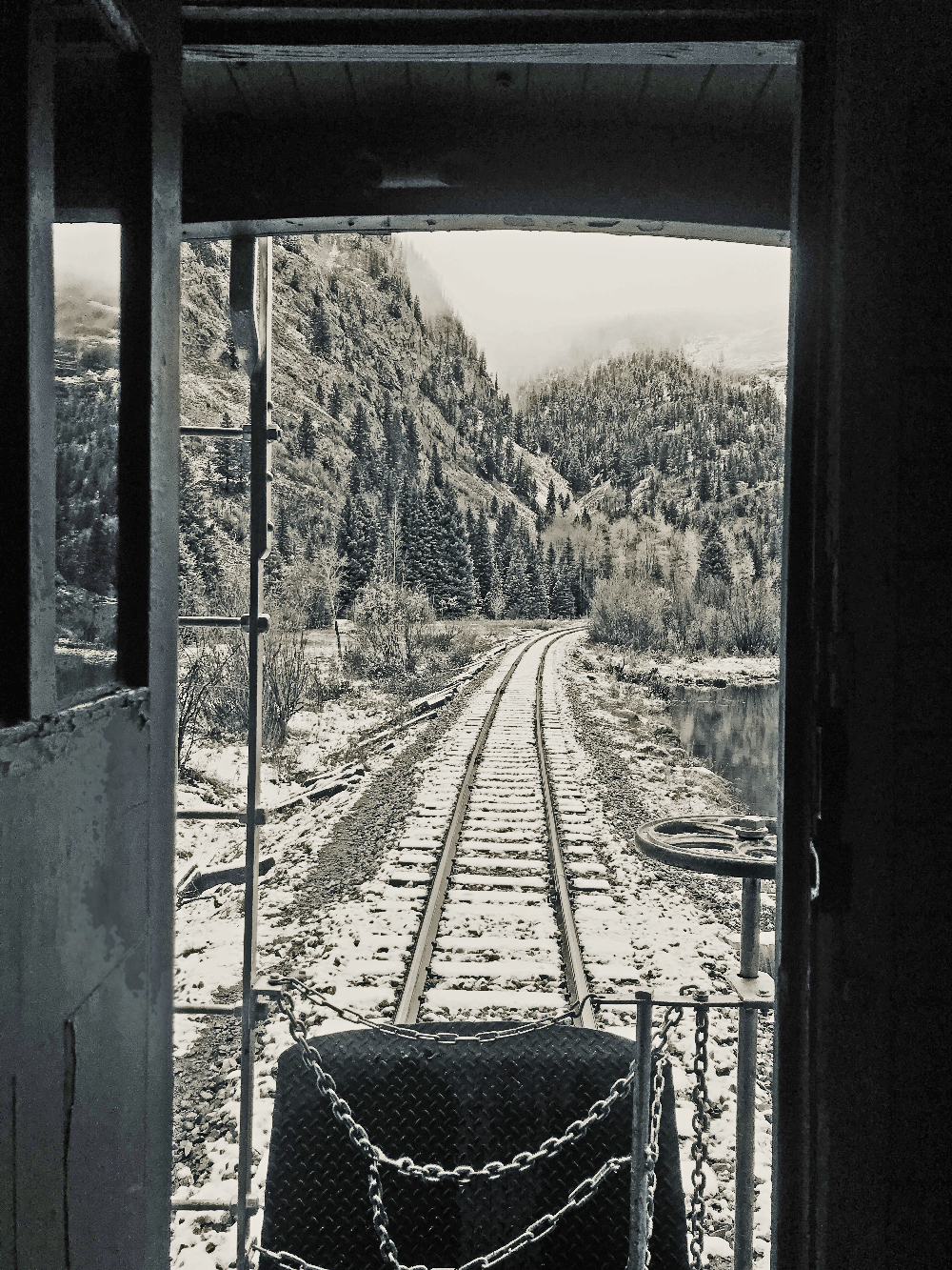 By caboose to Silverton and back - Trains