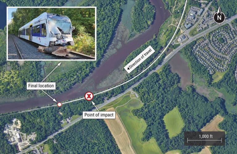 Tree branch that penetrated windshield killed NJ Transit light rail ...