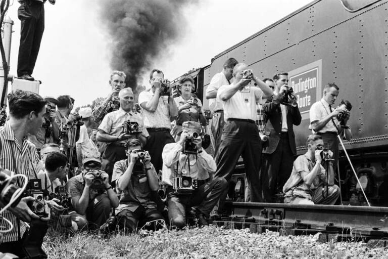 Burlington Route steam as only John Gruber could see it - Trains