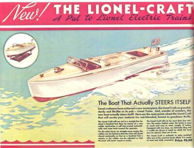 Lionel Nos. 43 and 44 boats - Trains