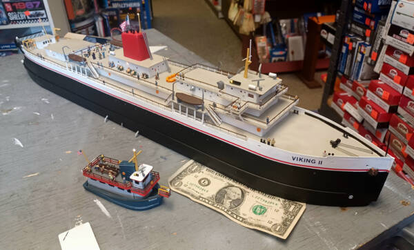 An N scale carferry inspired by MR - Trains