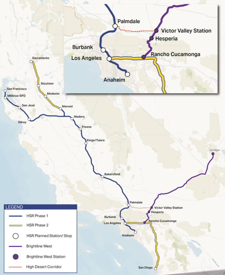 Ceremony marks start of track laying for California high speed route ...