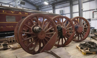 PRR K4s 1361 restoration moves past halfway point - Trains